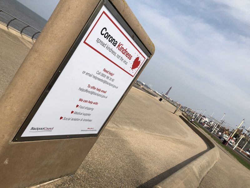 Signs of these social distancing times - Marketing Lancashire