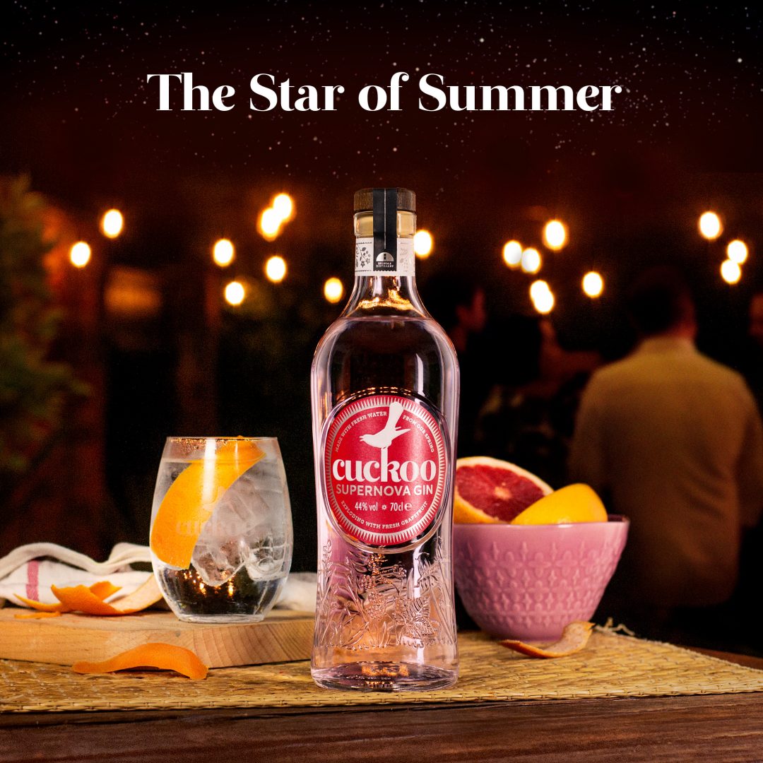 Brindle Distillery launches Cuckoo Supernova Gin - Marketing Lancashire