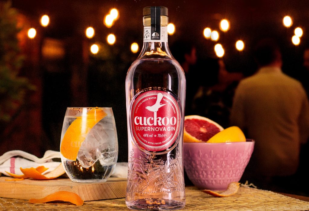Brindle Distillery launches Cuckoo Supernova Gin - Marketing Lancashire