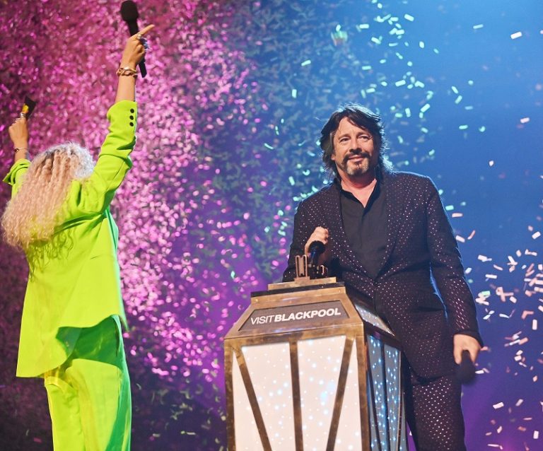 Laurence Llewelyn-Bowen lights up Blackpool - Marketing Lancashire