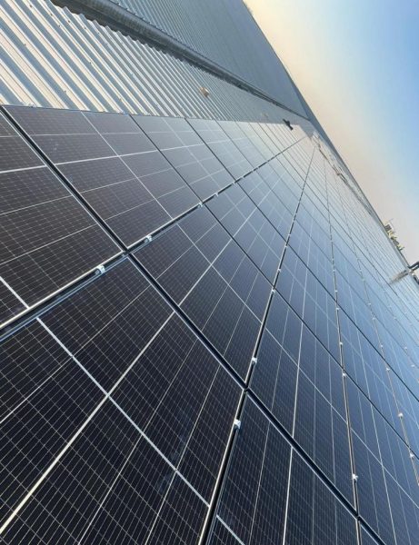 Abstract Solar Panel Shot - Marketing Lancashire