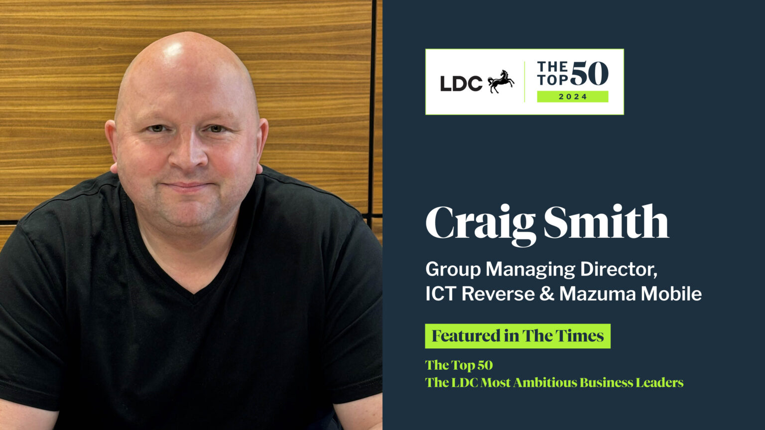 Craig Smith named one of the UK’s Top 50 Most Ambitious Business ...