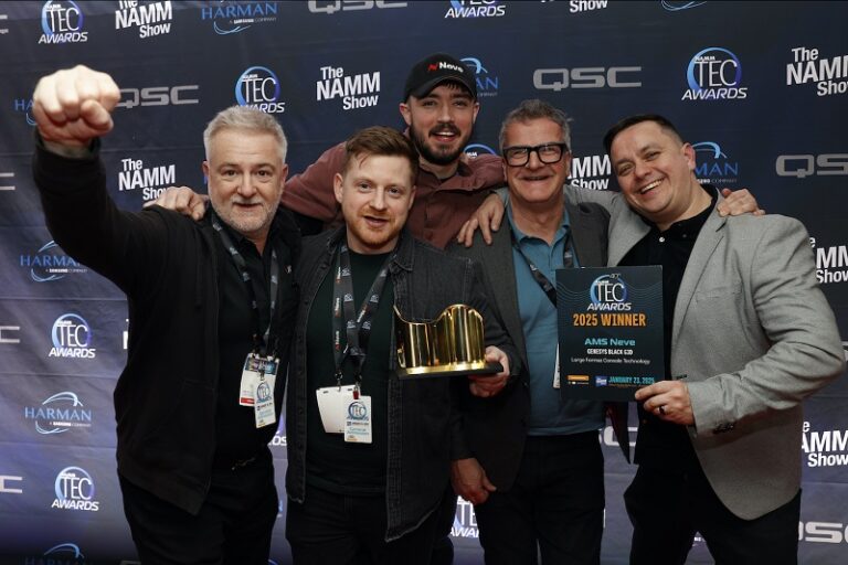 Burnley's AMS Neve makes waves in California - Marketing Lancashire