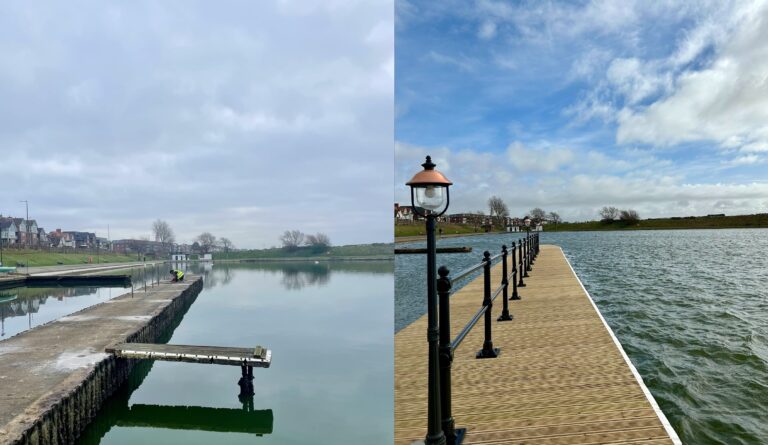 Fairhaven Lake jetty restoration completed - Marketing Lancashire